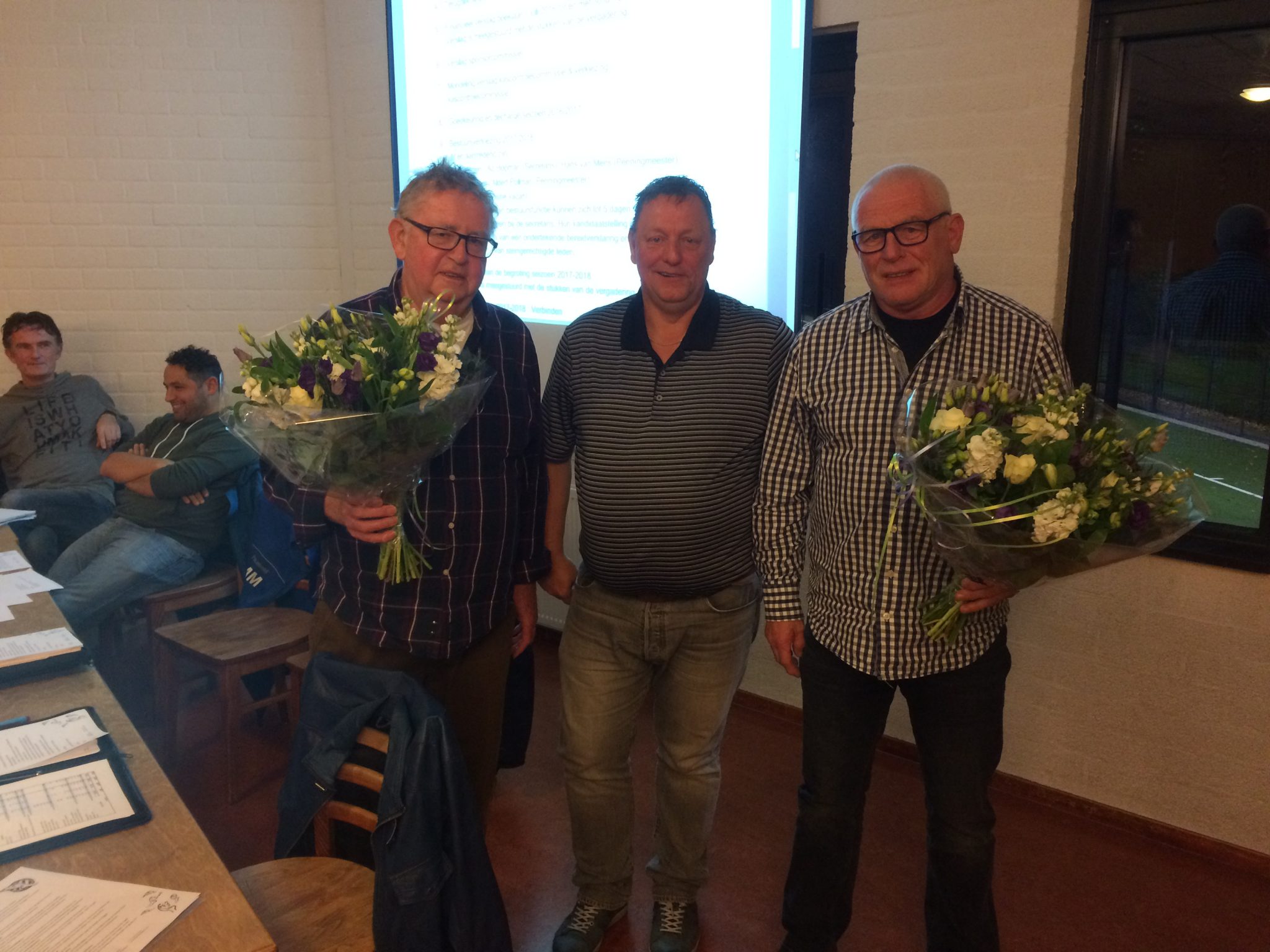 Afscheid van bestuursleden Hans van Mens en Ad Hopman | PVC